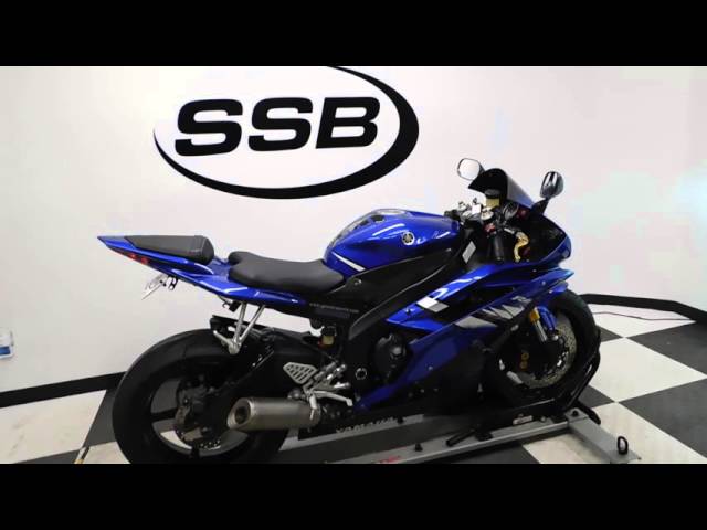 2009 Yamaha R6 Blue