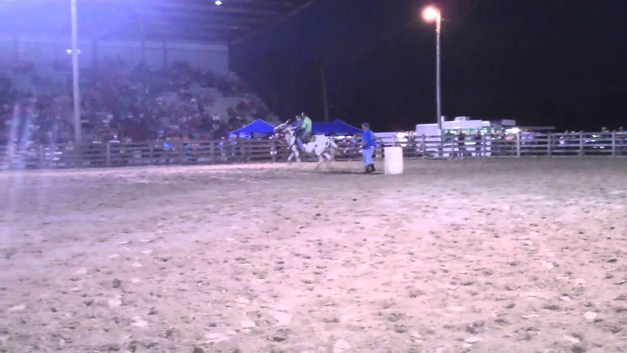 Pick up race at Wild Mule Show 3 Overton County Fair 2011 - YouTube