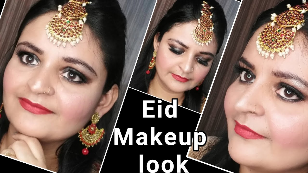 Most easiest makeup for Eid||मेकअप नही आता तो easy Eid makeup look2020 ...