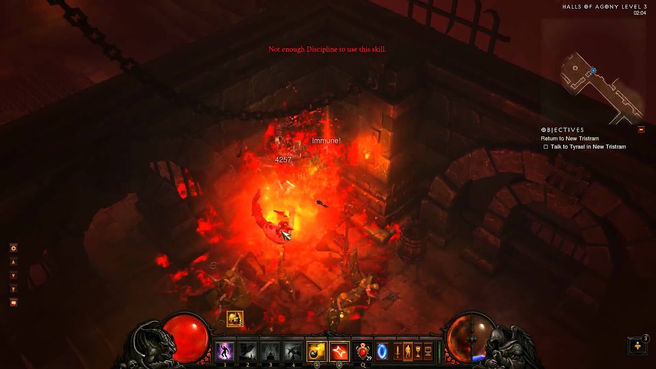 Diablo 3 DH Inferno Tanking - YouTube