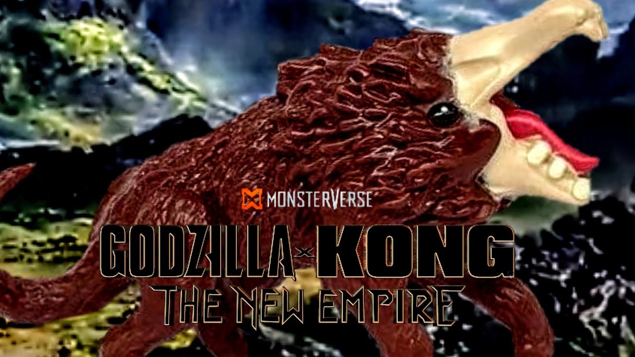 Godzilla x Kong the new empire wart dog figurine review - YouTube