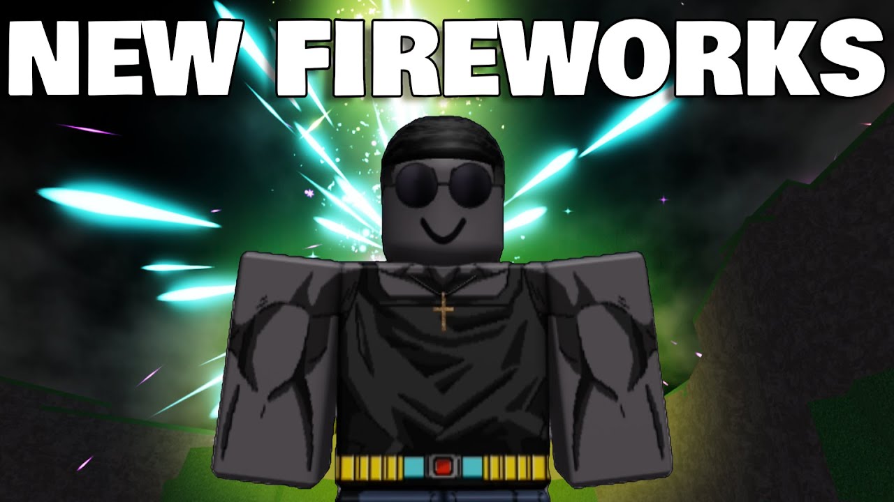 NEW YEARS FIREWORK EVENT In Strongest Battlegrounds - YouTube