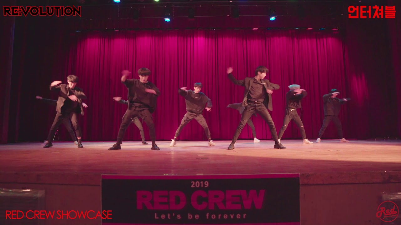 레드크루 쇼케이스 | RE:VOLUTION | 언터쳐블 - YouTube