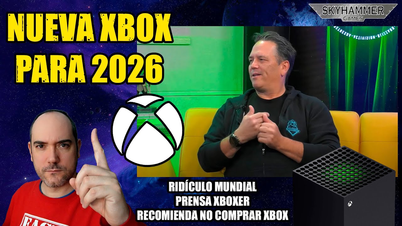 💥¡GIRO DRAMÁTICO! CAMBIO DE PARADIGMA EN XBOX, NUEVA GENERACIÓN EN 2026, XBOX SERIES X SIN ...