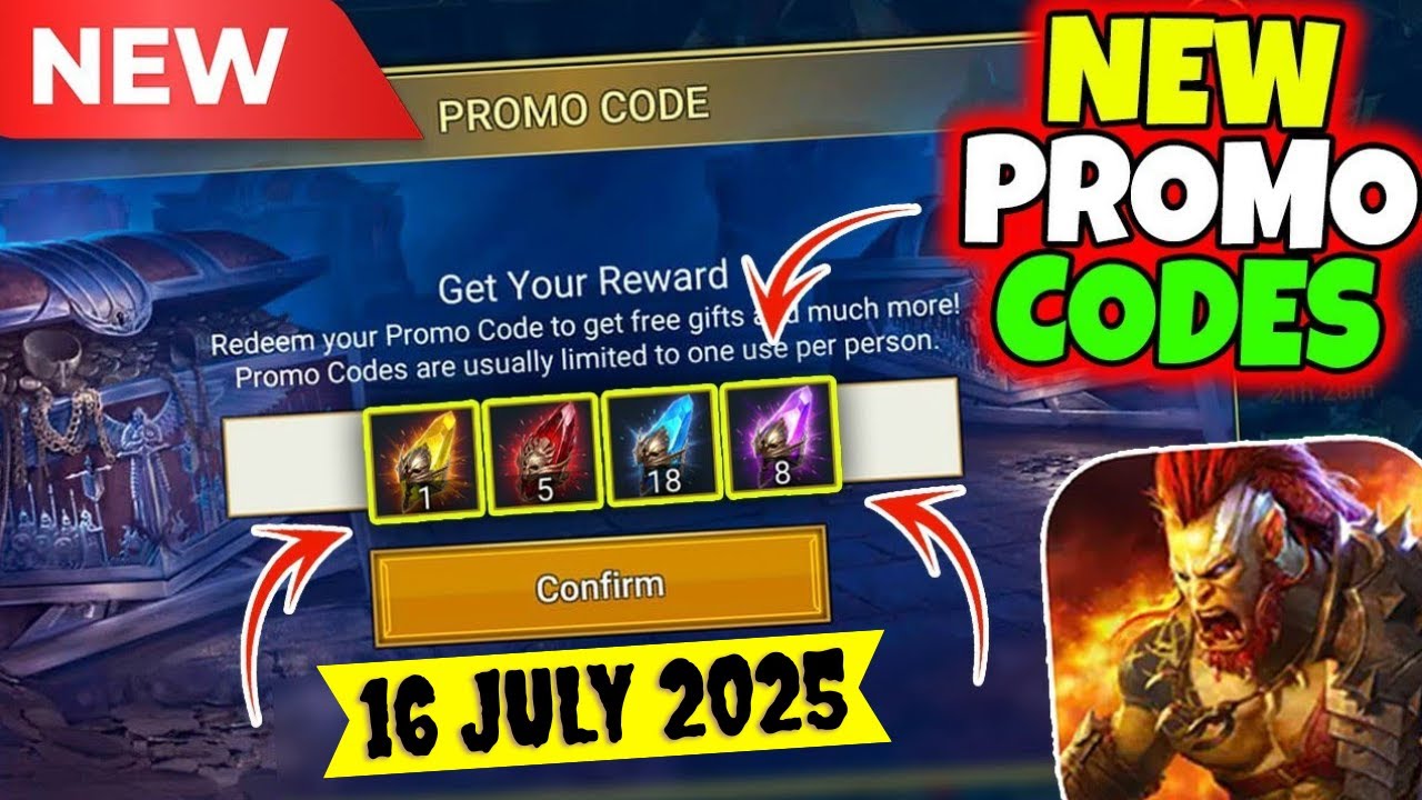 JULY NEW RAID SHADOW LEGENDS PROMO CODE 2025 - RAID SHADOW LEGENDS CODE ...