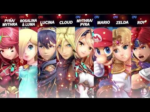 Super Smash Bros. Ultimate - Battle #1986 Team Pyra VS Team Mythra Round 4 - YouTube