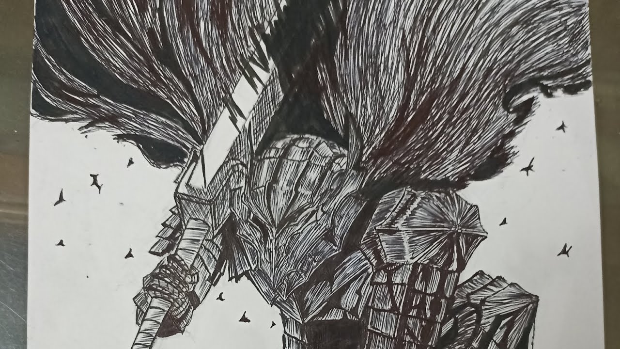 Guts Drawing 👀 - YouTube