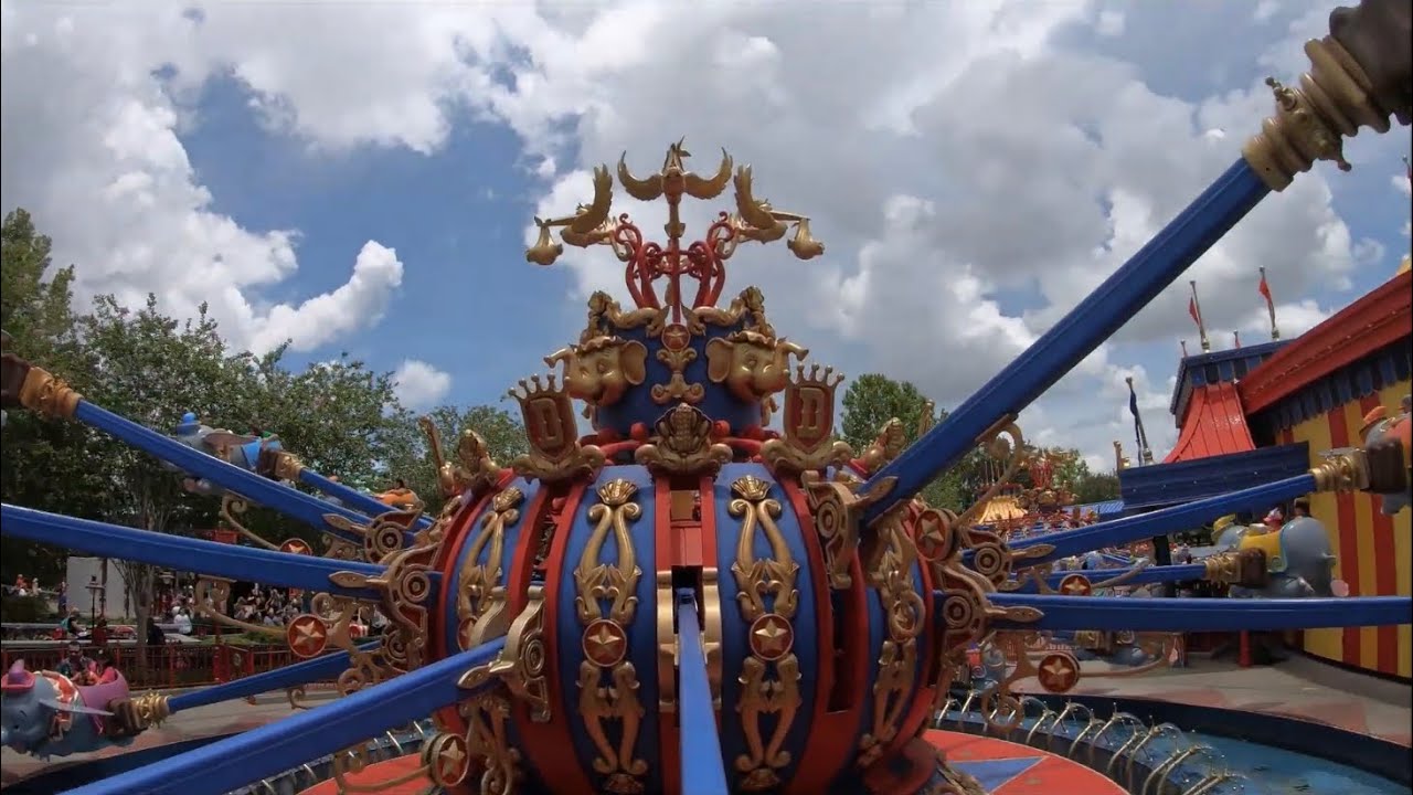 Dumbo The Flying Elephant Full Ride POV Experience 2022 | Magic Kingdom ...