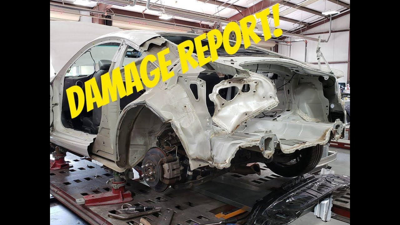 Crash Damage and Rebuild Plan!!! - YouTube