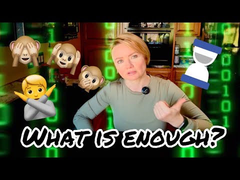 What is enough? - in life, in fitness, in career etc. - who is in ...