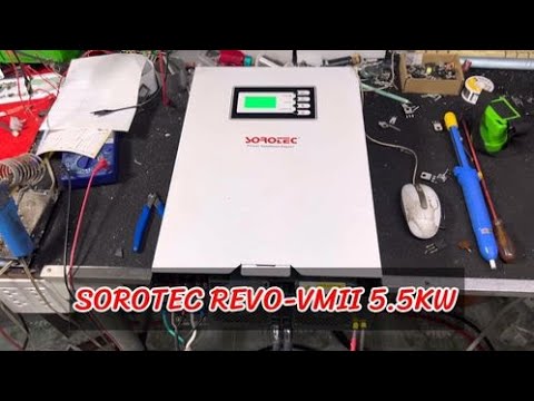 SOROTEC 5.5KW มีกลิ่นไหม้ เปิดไม่ติด ตรวจพบเสียหลายจุด ผ่านการซ่อมมา ...
