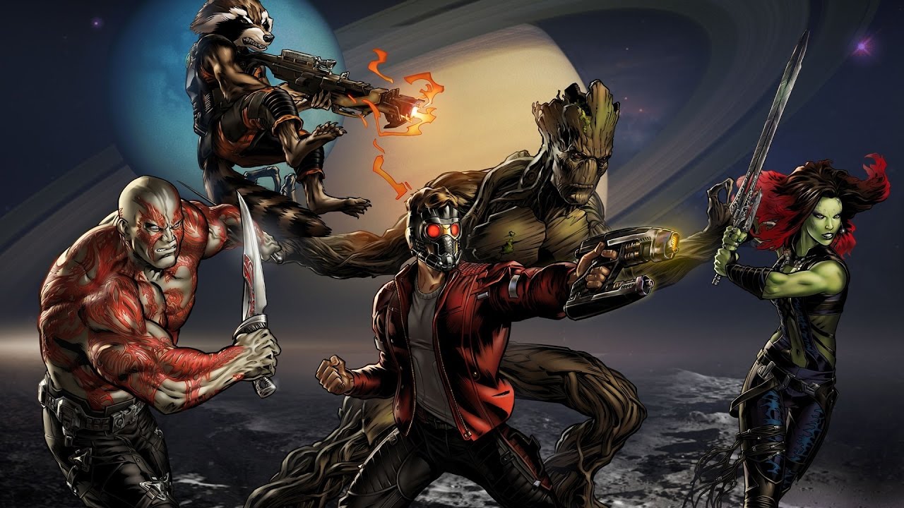 Superhero Files : Guardians Of The Galaxy - YouTube
