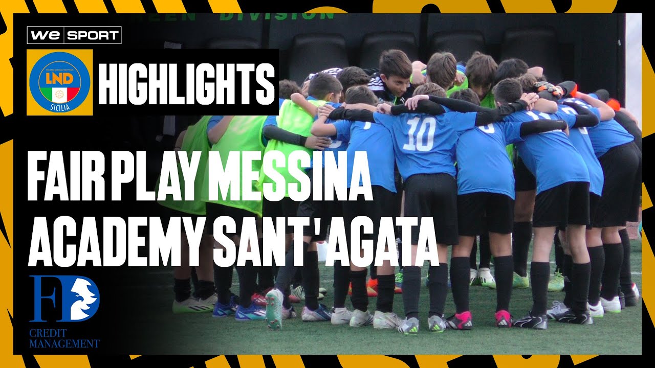 Fair Play Messina vs Academy Sant'Agata [U14 - Barcellona P.G ...