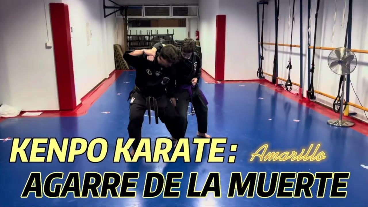 KENPO KARATE: Técnica de Cinturón Amarillo: Agarre de la Muerte - YouTube