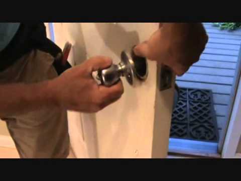 Is your door lock thumb turn sticking?...Part 2 - YouTube
