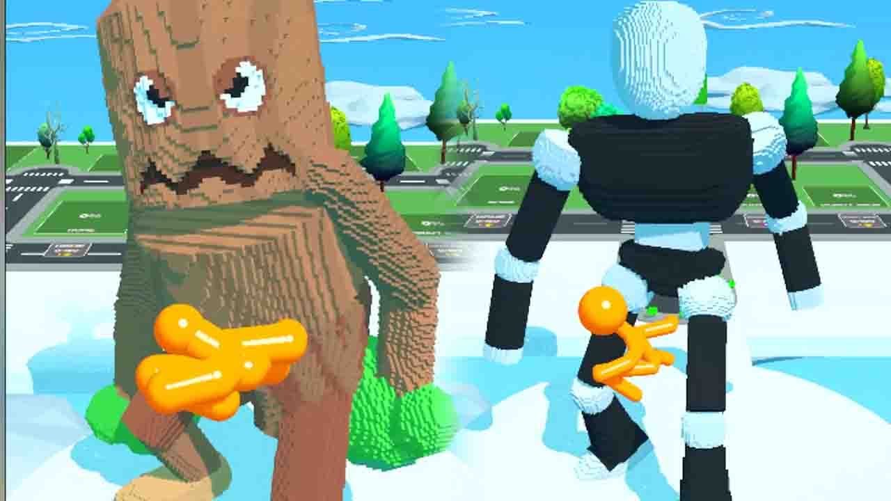 Tall Man Run All Level Gameplay Walkthrough ASMR Ios Android Gameplay ...