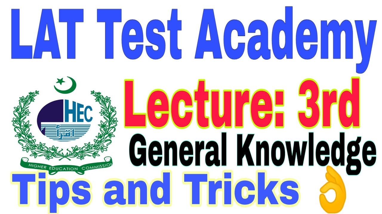 LAT Test Academy || Lecture 3 || Law Admission Test 2020 || Quizzes and ...