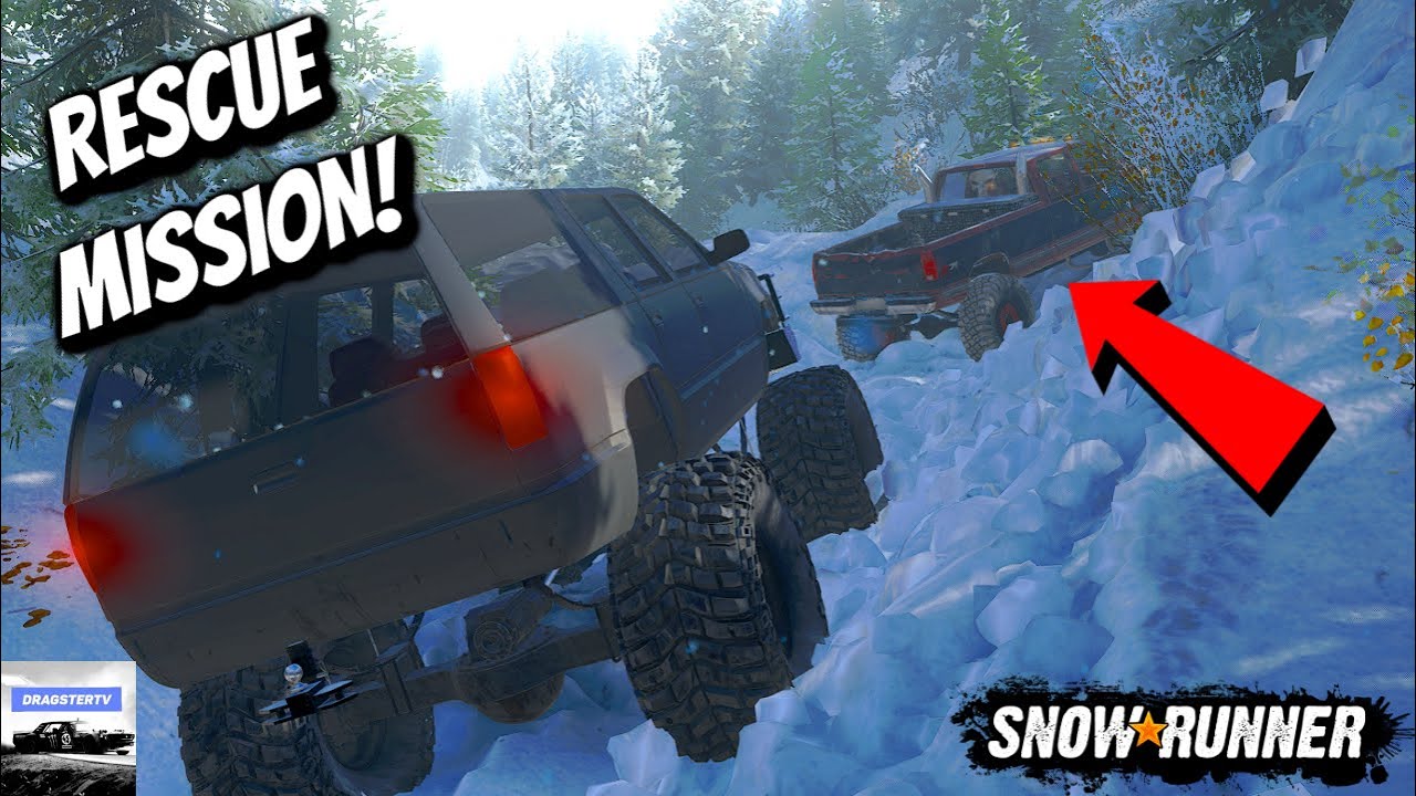 Rescuing STUCK OBS Chevy From DEEP SNOW! (Mountain Trail Exploration ...