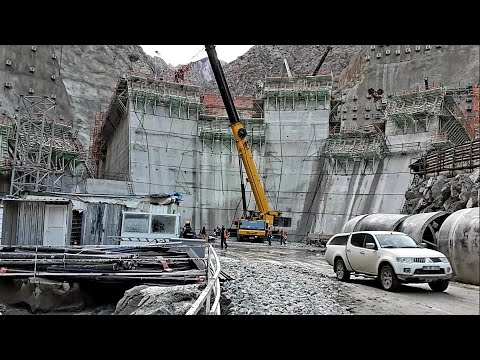 YUSUFELİ BARAJI SON DURUM 2019(yol tünelleri jumbo ve rok delgileri)