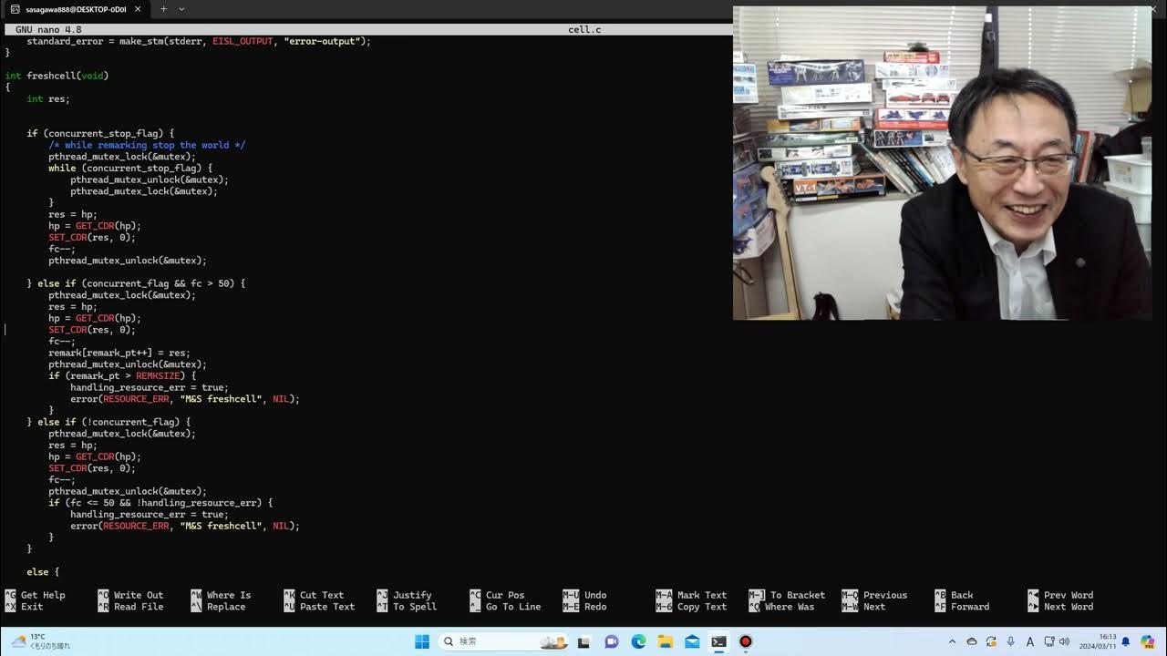Lisp大好きおじさん Easy-ISLispの並列動作が非効率な理由がやったわかりました。 - YouTube