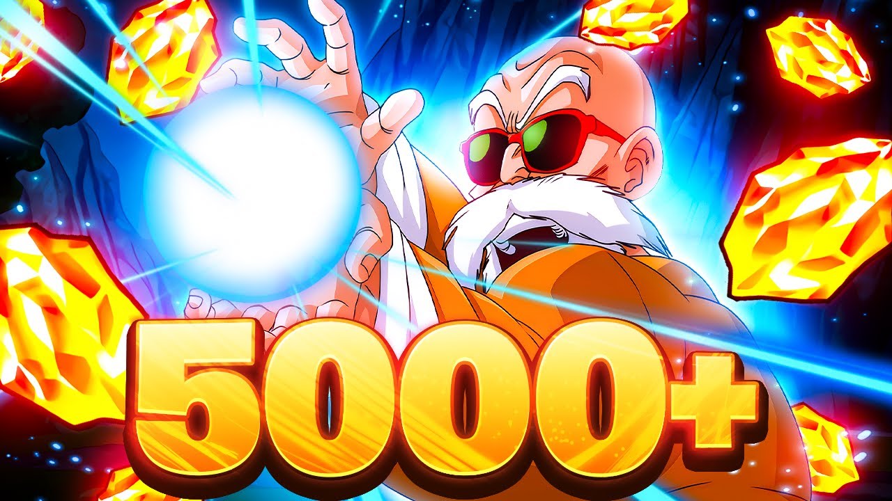 5,000+ STONES! DOKKANFEST MASTER ROSHI SUMMONS! (DBZ: Dokkan Battle) - YouTube
