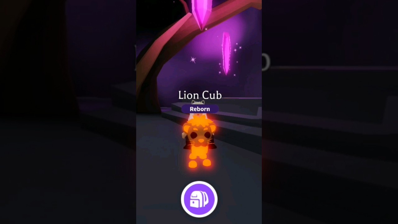 Neon Lion Cub!! 😊 #robloxedit #roblox #adoptme #adoptmeroblox #gaming ...