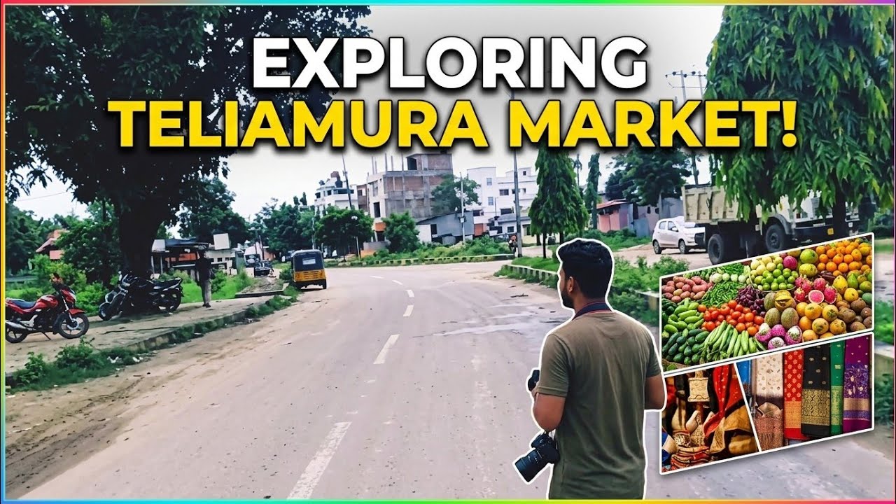 Teliamura Market{short view}||Amazing View||Teliamura,Tripura||North ...