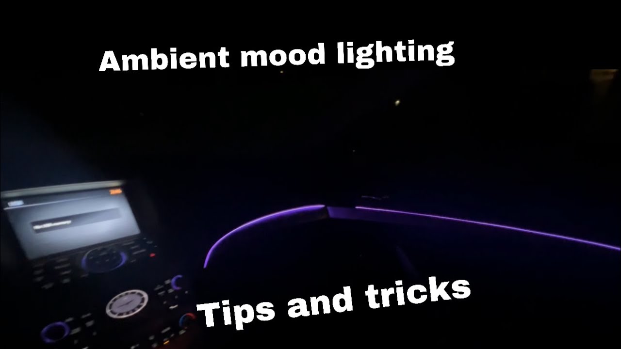 How To Install Ambient Mood lighting In Your Car (Tips And Tricks ...