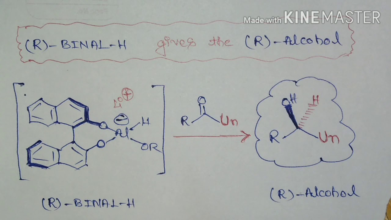 BINAL-H (Chiral Reducing agent) - YouTube
