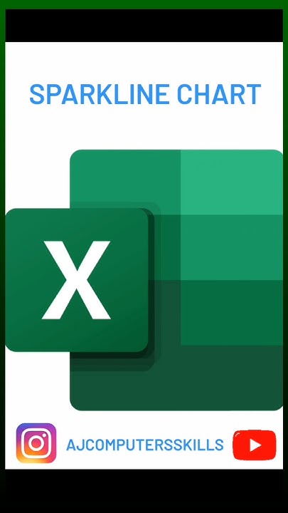 Sparkline chart #excel #exceltips #exceltricks #youtubeshorts #shorts - YouTube
