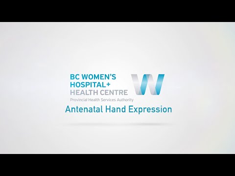 Antenatal Hand Expression