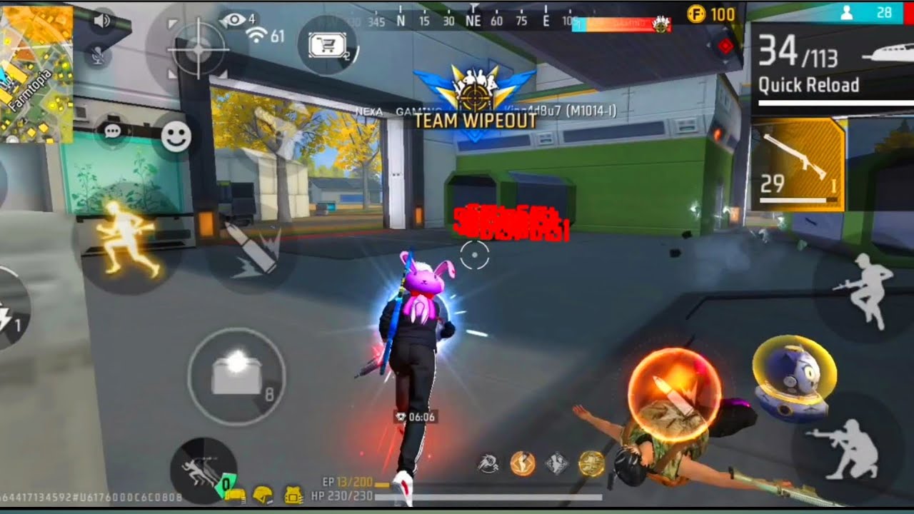 FREE FIRE 🔥 BEST SOLO VS SQUAD NOOB LOBBY 😃 ( BATTLE ROYAL) GAMEPLAY NOOB LOBBY SOLO VS SQUAD ...