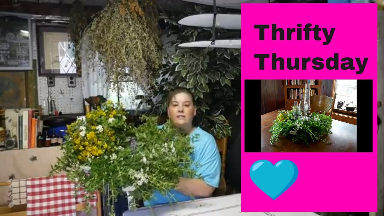 Frugal Decorating With Herbs (Homestead Tessie Simple Mobile Home ...