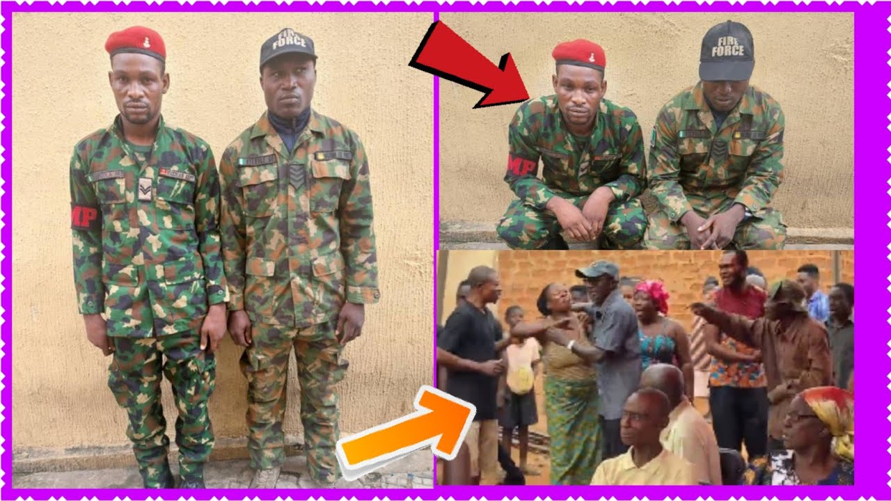 Eiii - POLICE ARREST FAKE SOLDIERS AND THE SUPPLIER OF HIS MILITARY ...