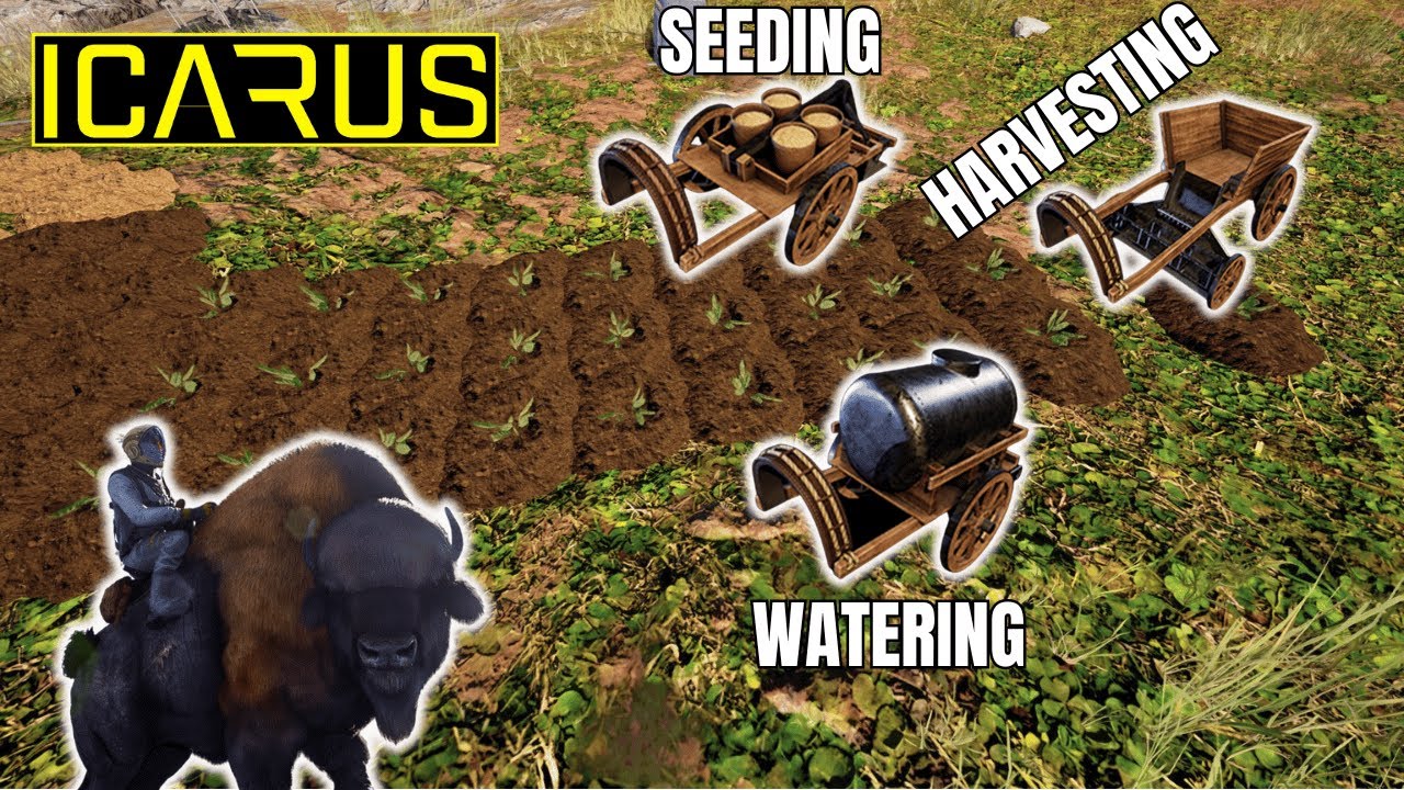 Understanding The Farming Mechanism In Icarus - YouTube