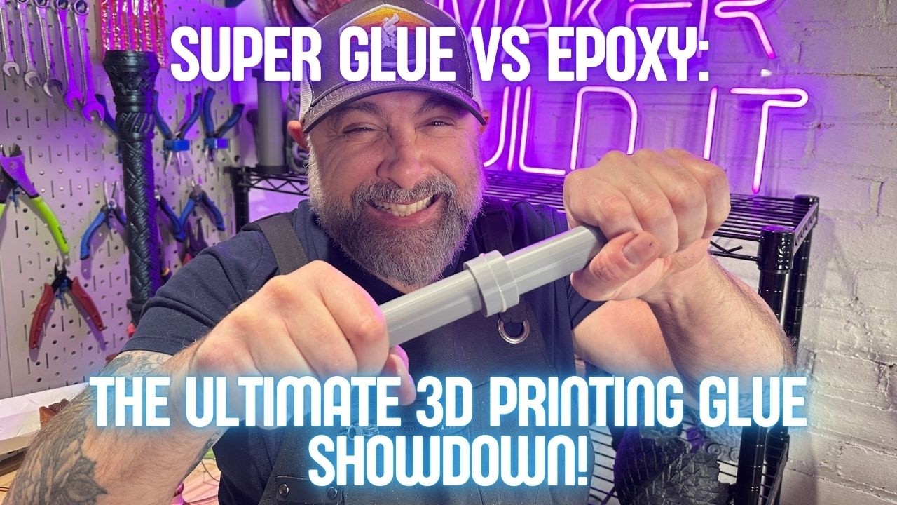 Super Glue vs Epoxy: The Ultimate 3D Printing Glue Showdown! - YouTube