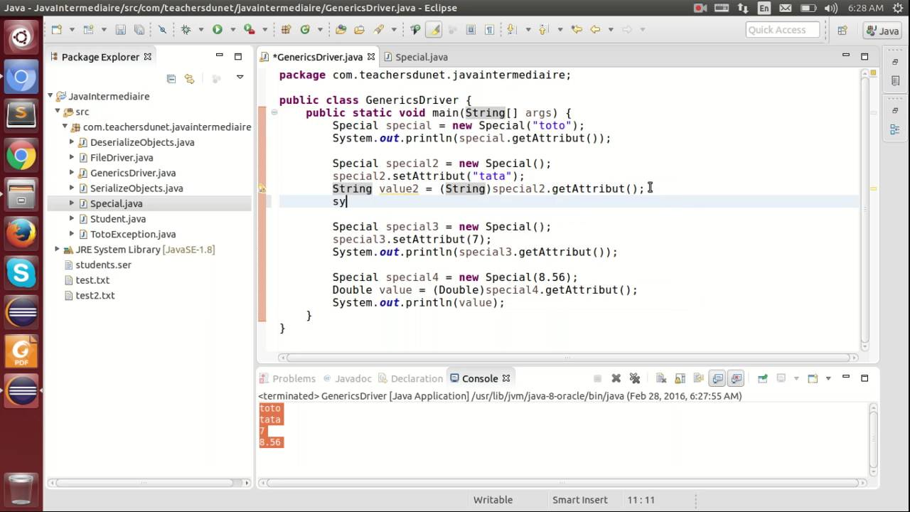 JAVA (Intermédiaire) - 95 - La généricité en Java (Partie 2/6) - YouTube