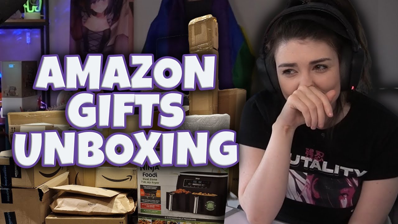 Wolfabelle's 3k Amazon Birthday Spree Unboxing │ Stream Highlights ...