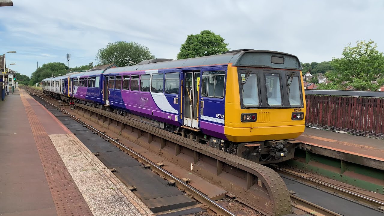 Northern Rail class 142 Pacer DMUs - 30/07/20 - YouTube