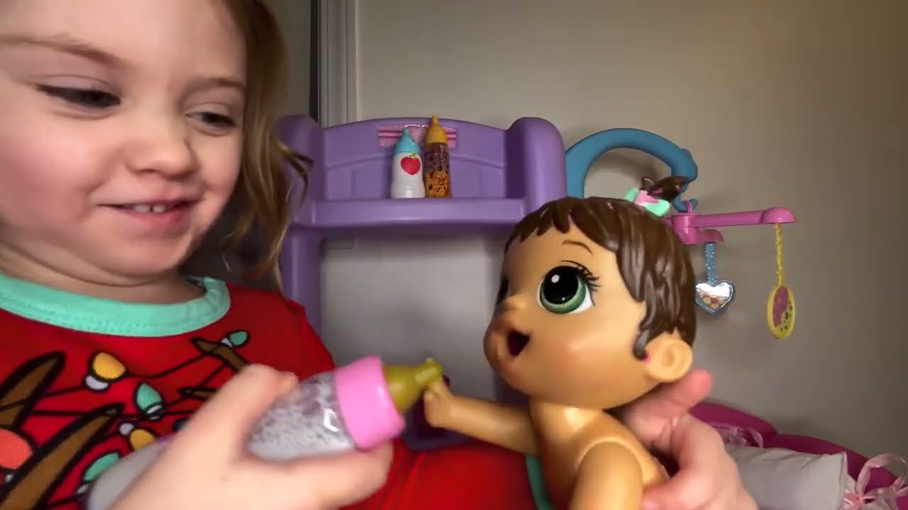 Baby Alive Doll Feeding and Changing Routine! - YouTube