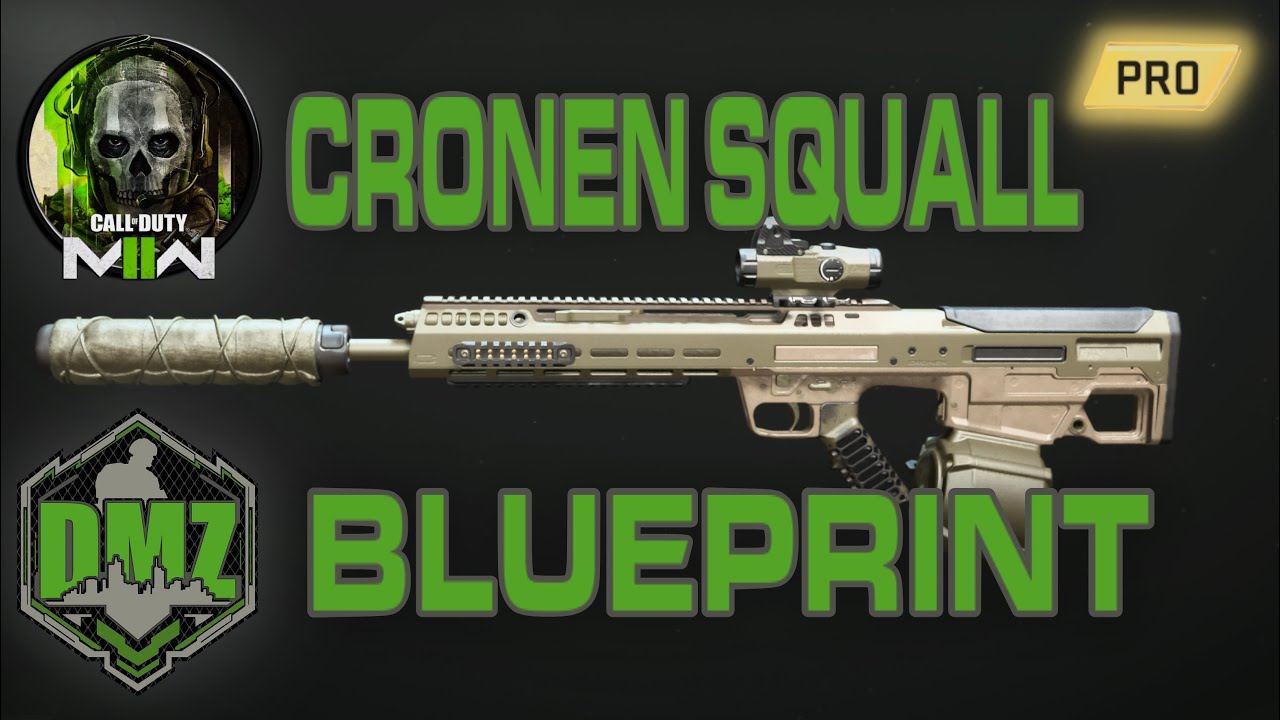 Cronen Squall Gunsmith Blueprint Build for Call of Duty: Modern Warfare ...