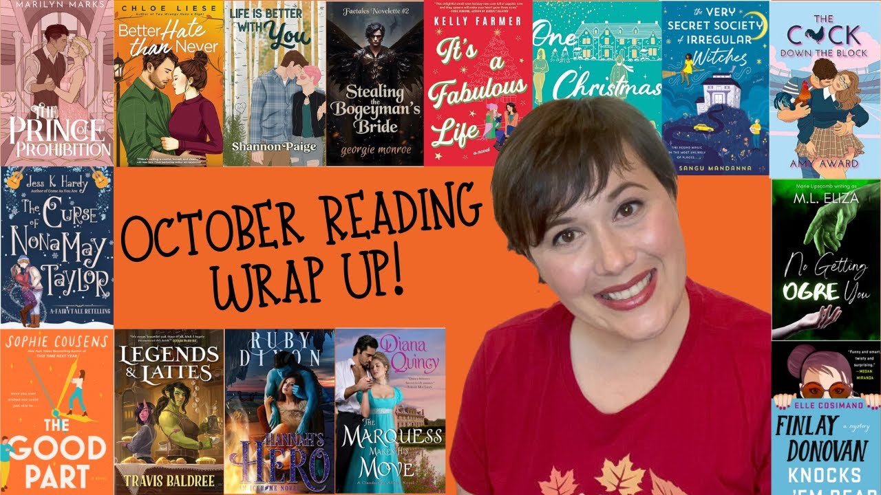 🍁 October Reading Wrap Up! 🎃 All of the Books I Read in October! - YouTube
