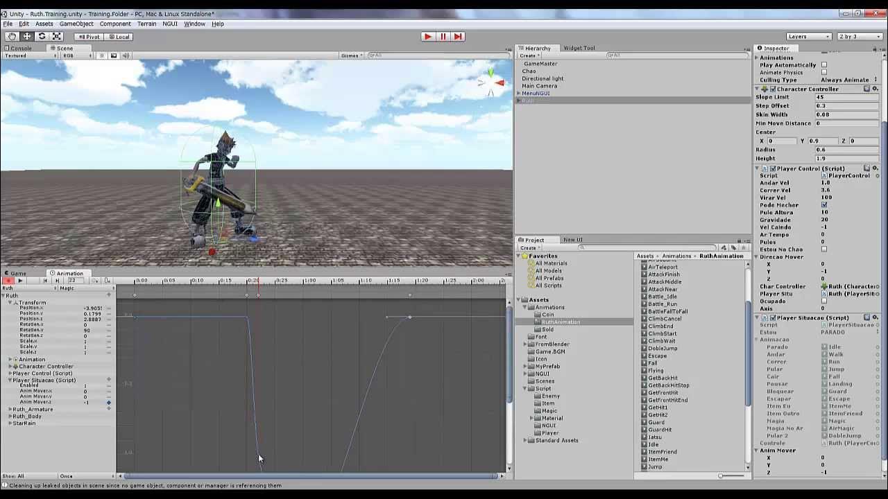 Unity3D - Making of Character Controller Part 3 - YouTube