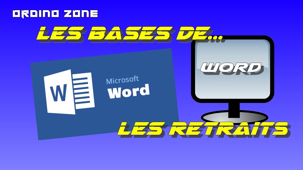 [Tuto] * Les bases de Word 2013. Leçon 2: Les retraits [HD] - YouTube