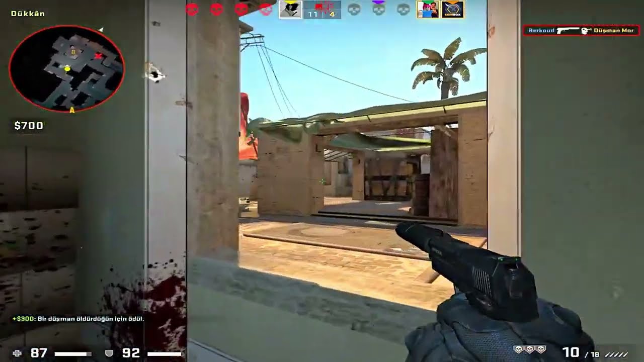 Mirage B site nasıl yarılır(sert ve müzikli) #csgo - YouTube