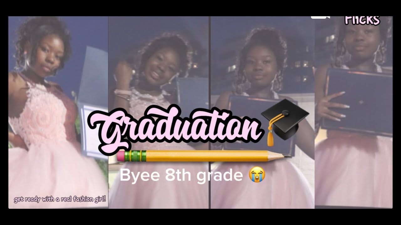 GRWM/ 8th grade graduation/Highschool here I come/ My first vlog - YouTube