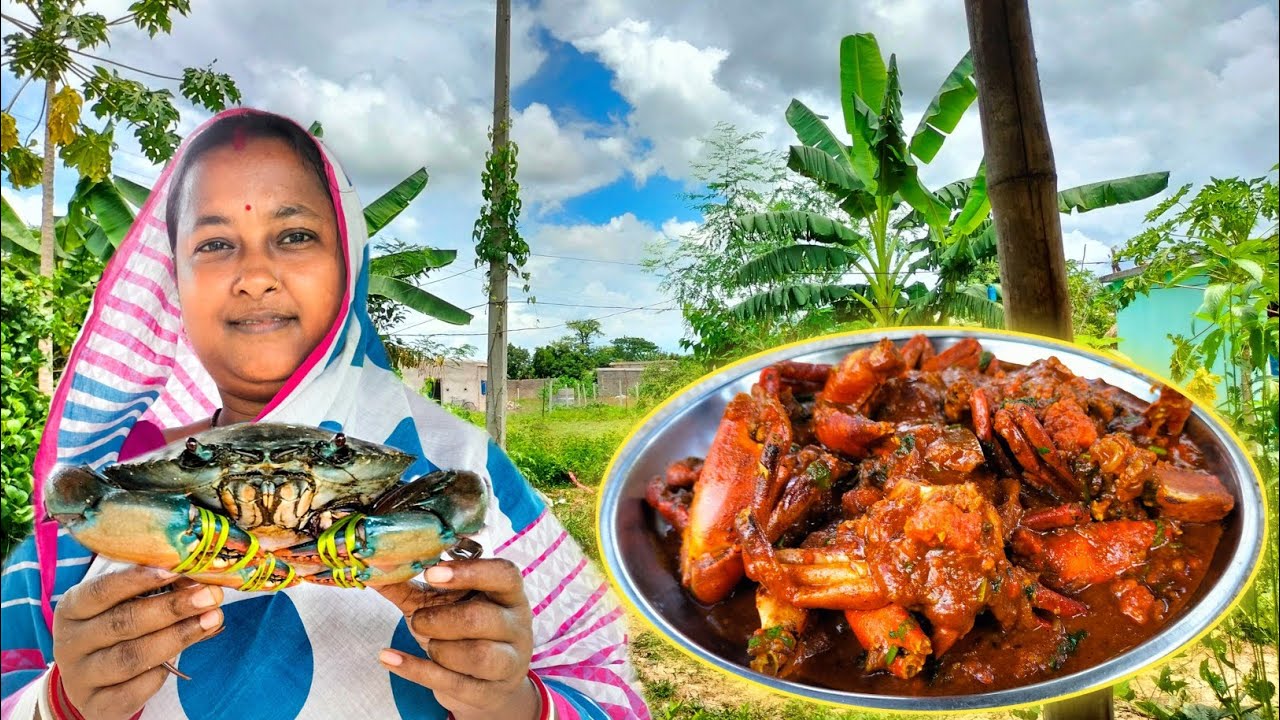 king crab recipe /ঘিলুতেপরি পূর্ণ কাকড়ার ফ্রায়/ kakra fry - YouTube