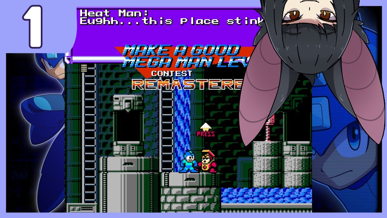 Burger test (+Make a Good Mega Man Level Contest 1) - YouTube