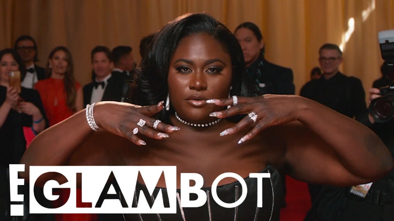 Danielle Brooks GLAMBOT: Oscars 2024 - YouTube