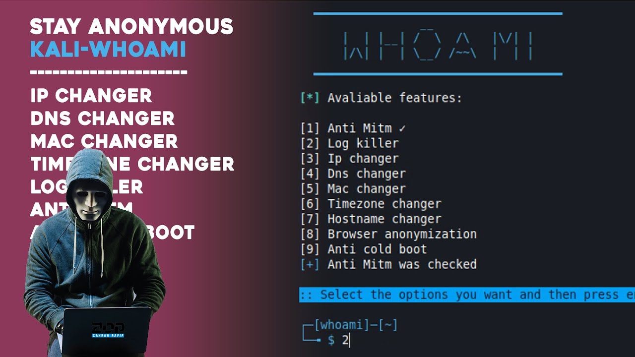 Ssstt.. Seperti Ini Cara Menjadi Anonymous di Internet | Kali-Whoami ...